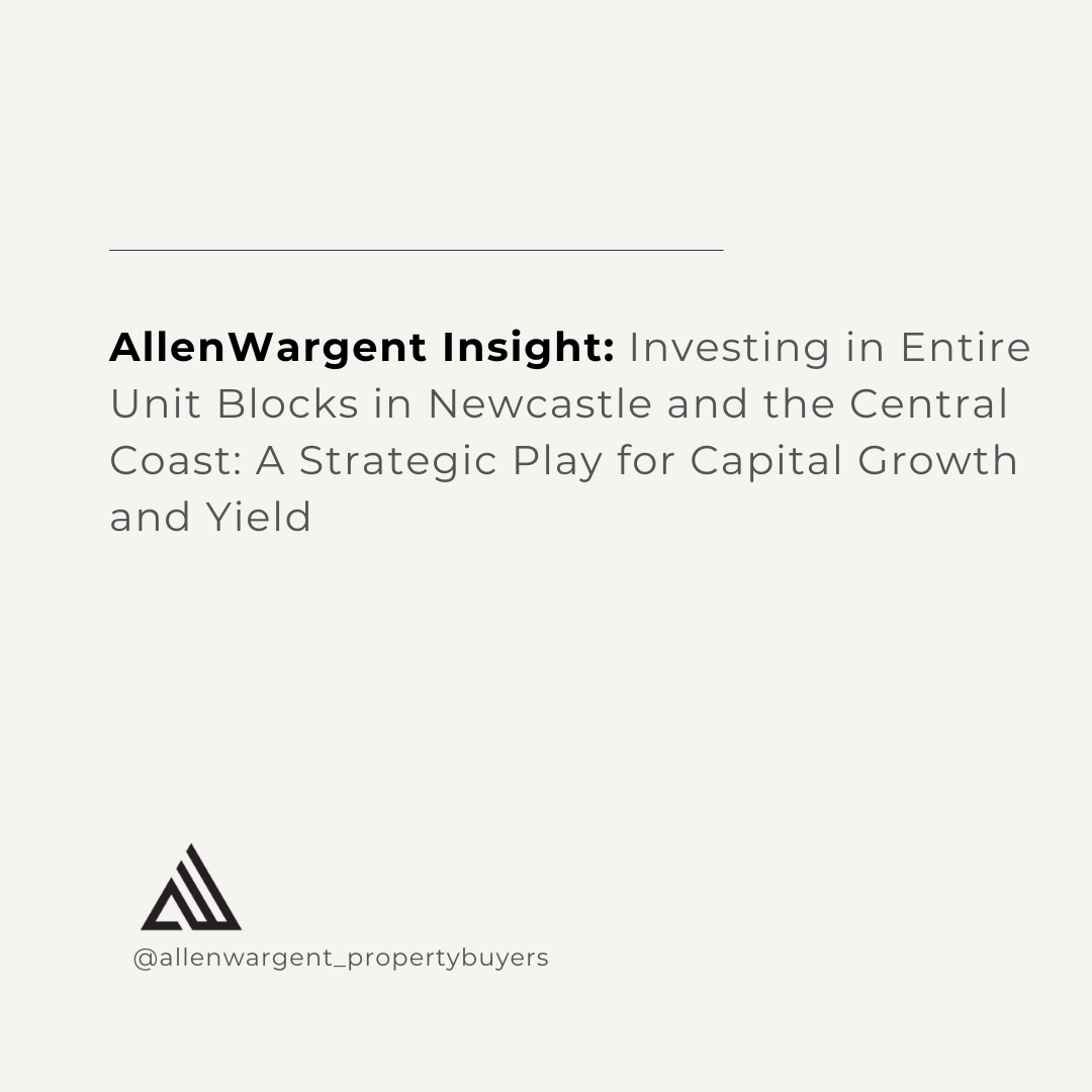 Investing in Entire Unit Blocks in Newcastle and the Central Coast: A ...